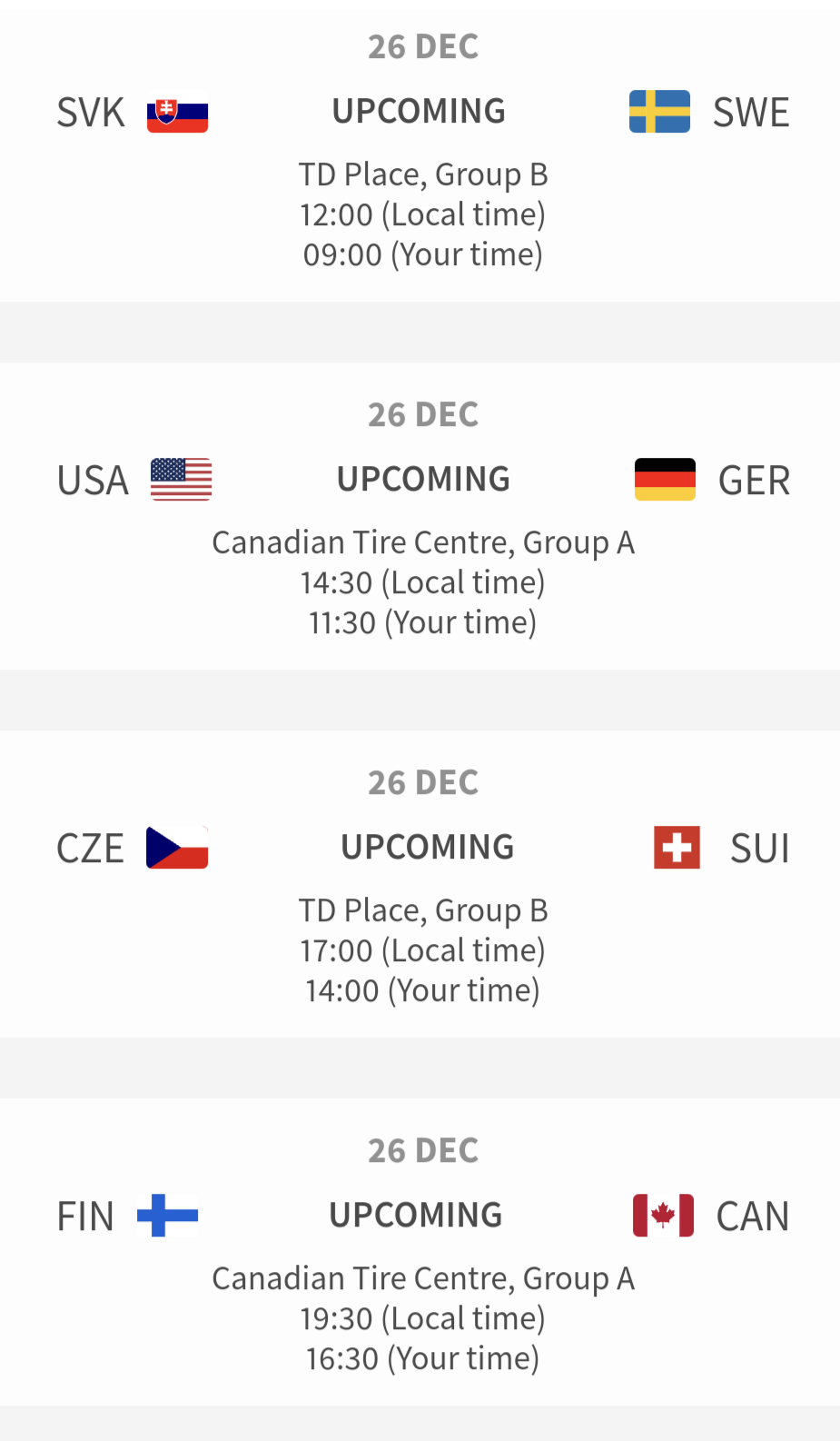 2025 World Juniors Championship – Day 1 – CanucksBanter